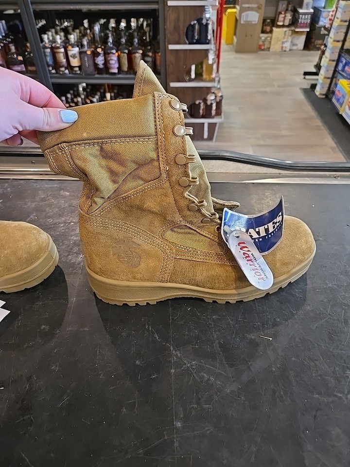 New USMC BATES D-0411 Coyote Boots - GORETEX - Temperate Weather | eBay