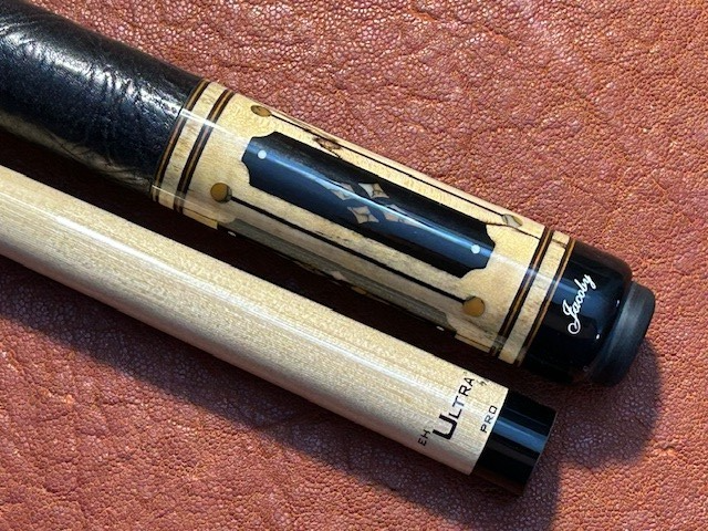 Jacoby Pool Cue With Jacoby Edge Ultra Pro Hybrid Shaft Model 0522-107 ...