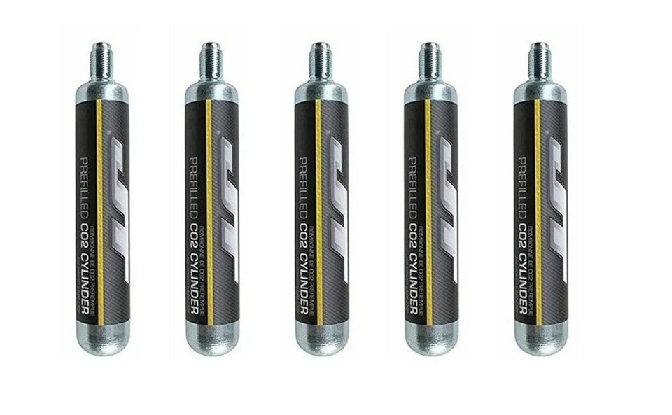 Q=5 JT 90g CO2 Tank Cartridges Pre-Filled - 88g Crosman cylinders ...