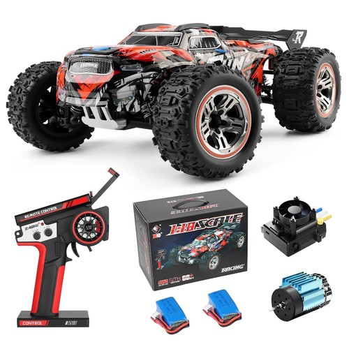 HS18A 1/18 RTR Brushless Fast RC Cars for Adults, Max 38mph Off-Road RC ...