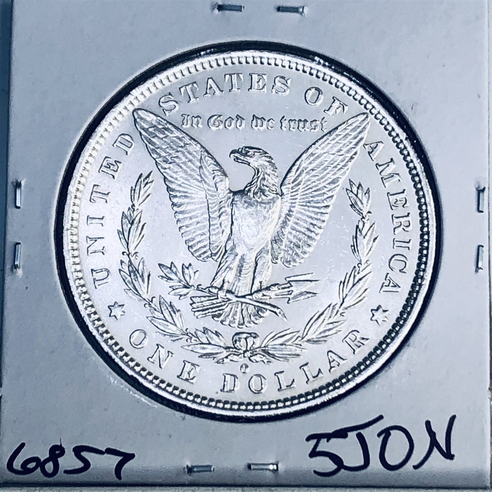 1881 O BU GEM MORGAN SILVER DOLLAR UNC MS+++ U.S. MINT RARE COIN 6857 ...