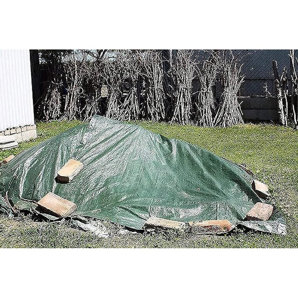 TELO TELONE OCCHIELLATO IMPERMEABILE POLIETILENE ESTERNO 4x5m 80g/mq ...