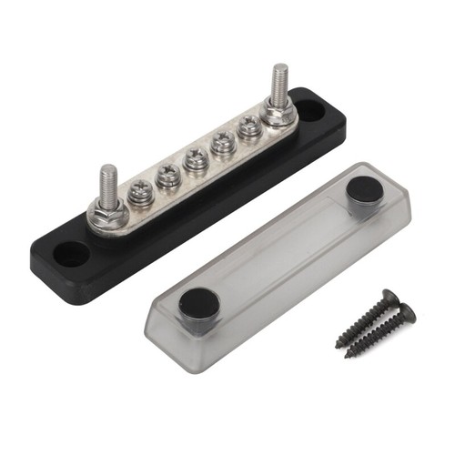 Positive Negative Bus Bar Power Distribution Block 100A 48V for Car | eBay