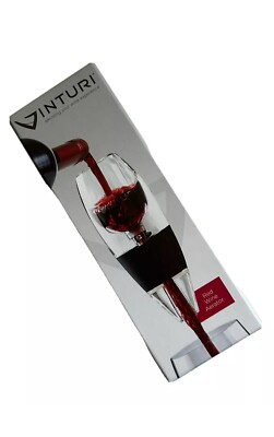 Vinturi Essential Red Wine Aerator No Drip Stand Filter Screen | eBay