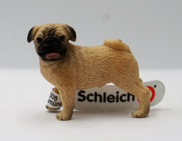 Schleich Pug Male 16381 Toy Figurine for sale online | eBay