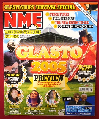 NME Magazine GLASTO 2005 June 25 2005 | eBay