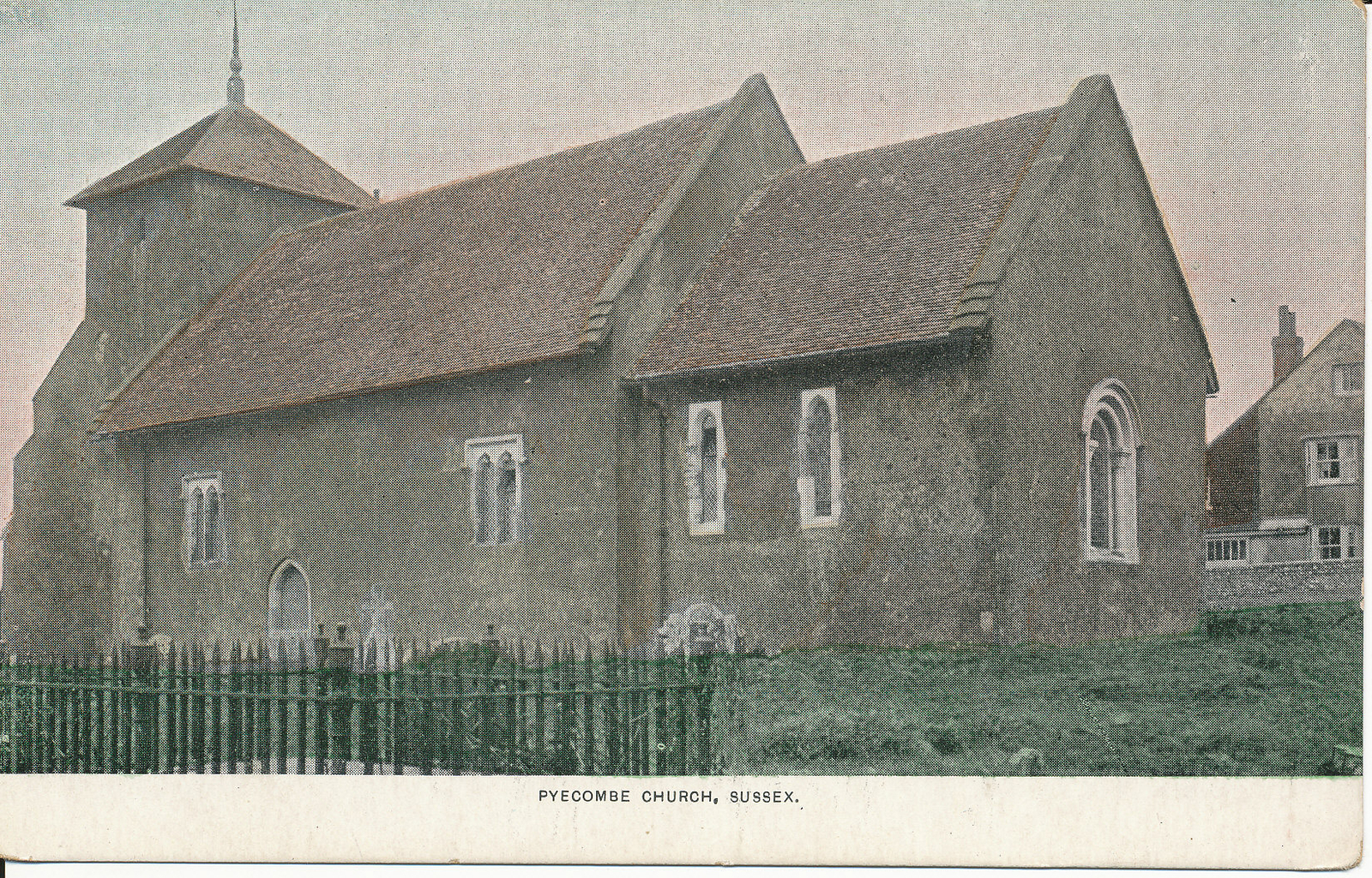 PC45240 Pyecombe Church. Sussex | eBay UK