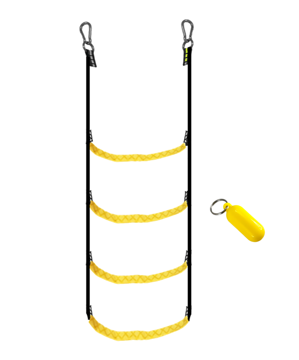 Pactrade Marine Kayak Canoe Emergency Rope Ladder Assist Boarding Nylon ...