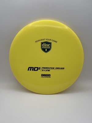 New Discmania S-Line MD5 174g Midrange 5/3/0/4 Disc Golf | eBay