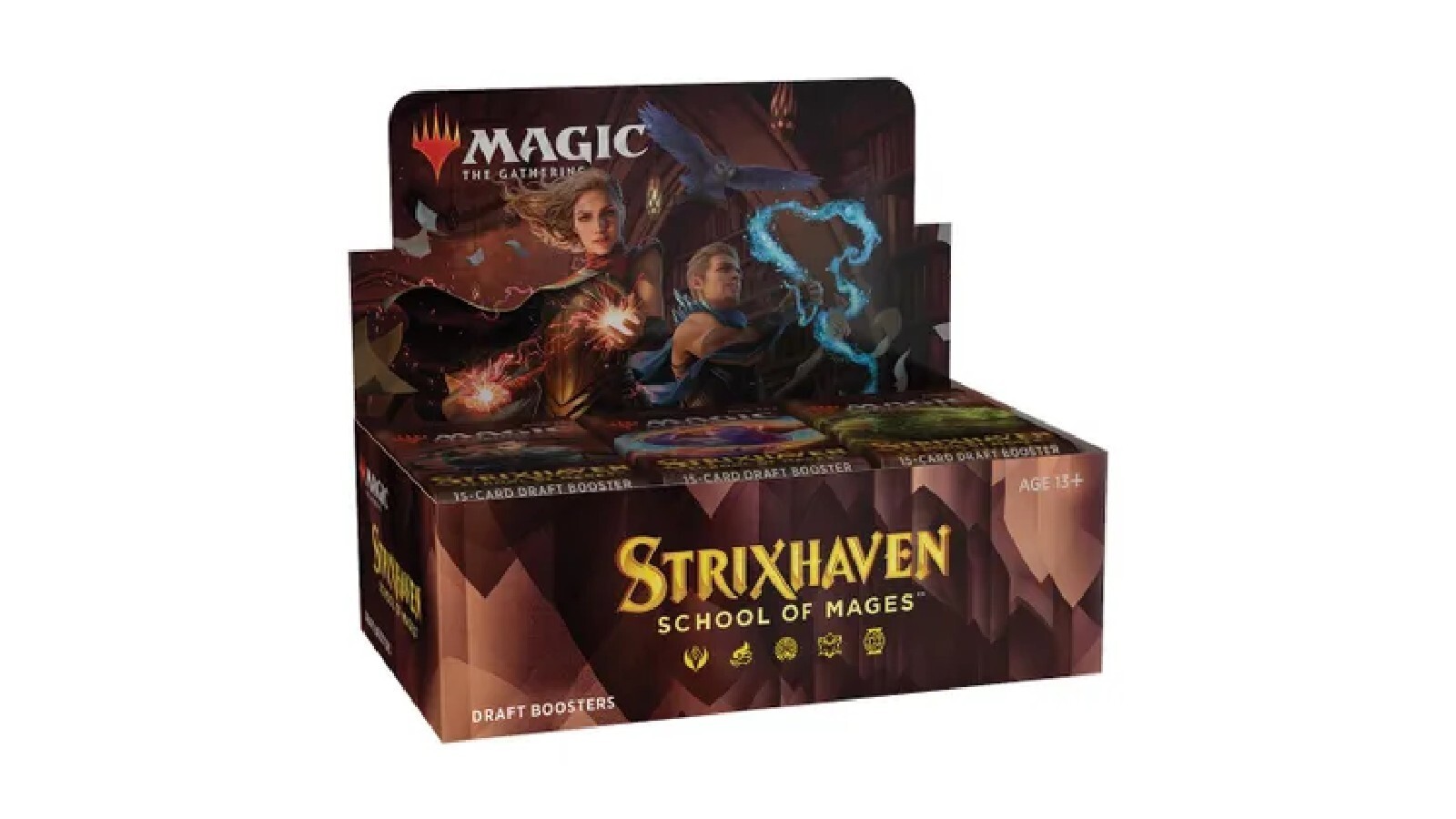 Magic The Gathering; Strixhaven School of Mages Draft Booster Box | eBay