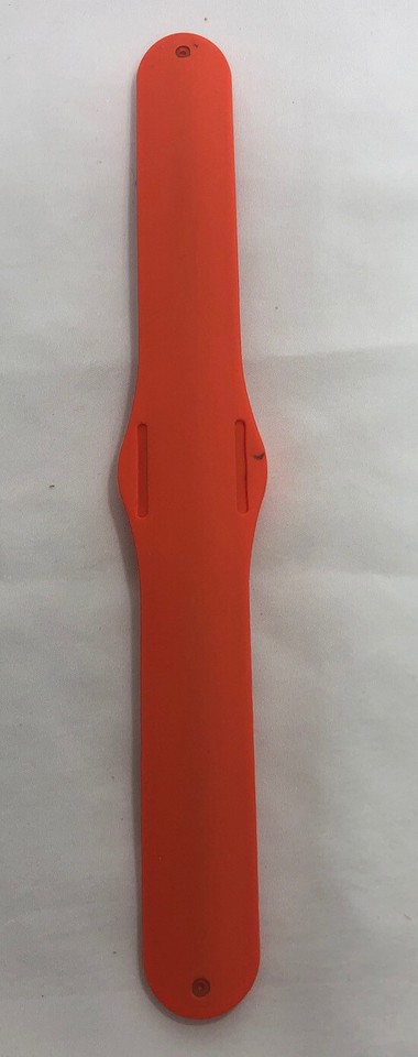 So-Mine My Slap Wear Silicone Watch - Orange # SL-0109 Working Original ...