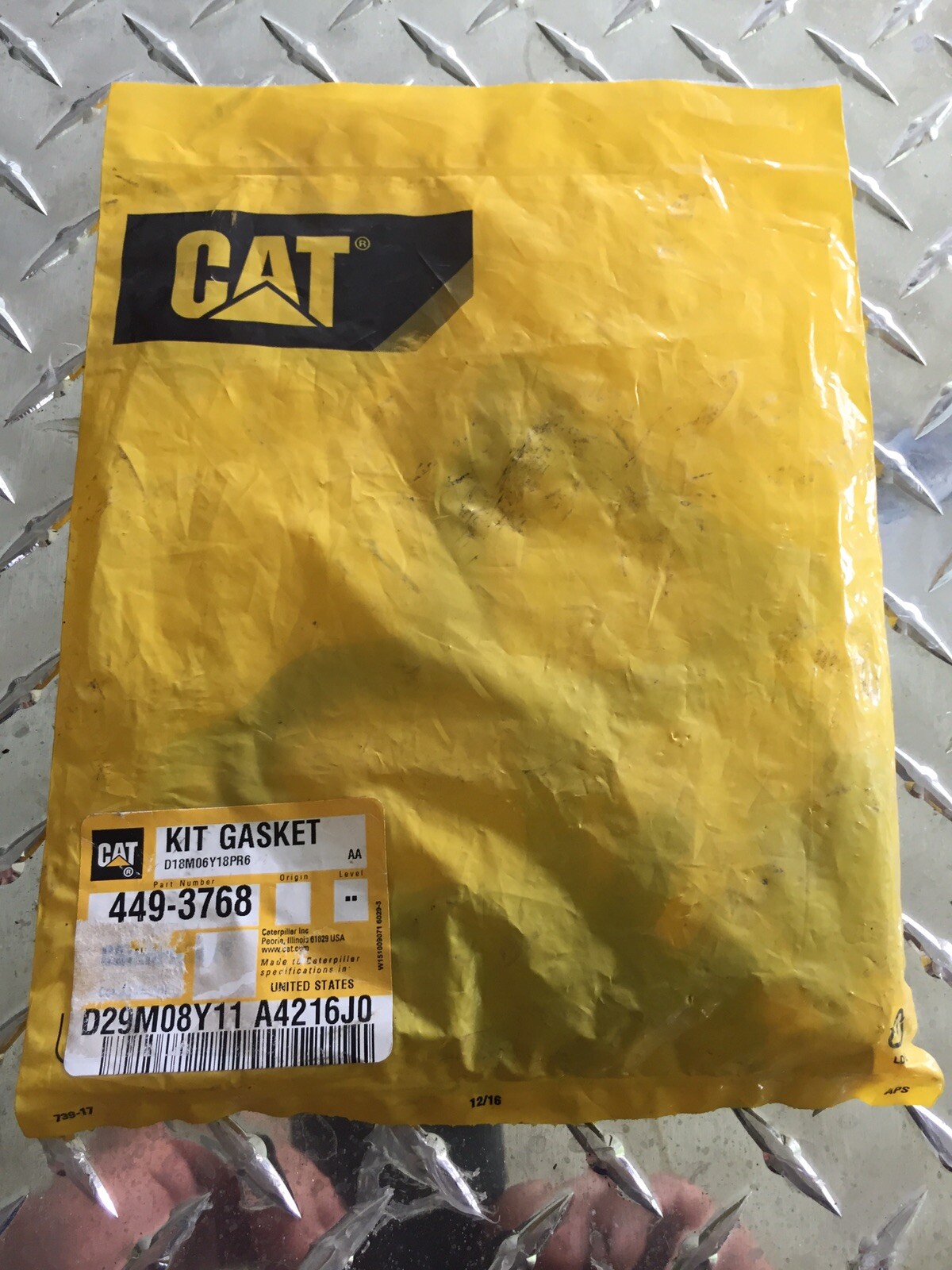 Caterpillar Oem Gasket Kit 449-3768. Cat Factory Parts 4493768. | eBay