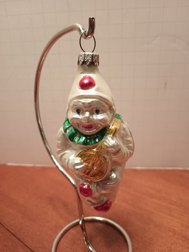 Vintage West Germany Hand Blown Glass Hand Paint Clown Christmas ...
