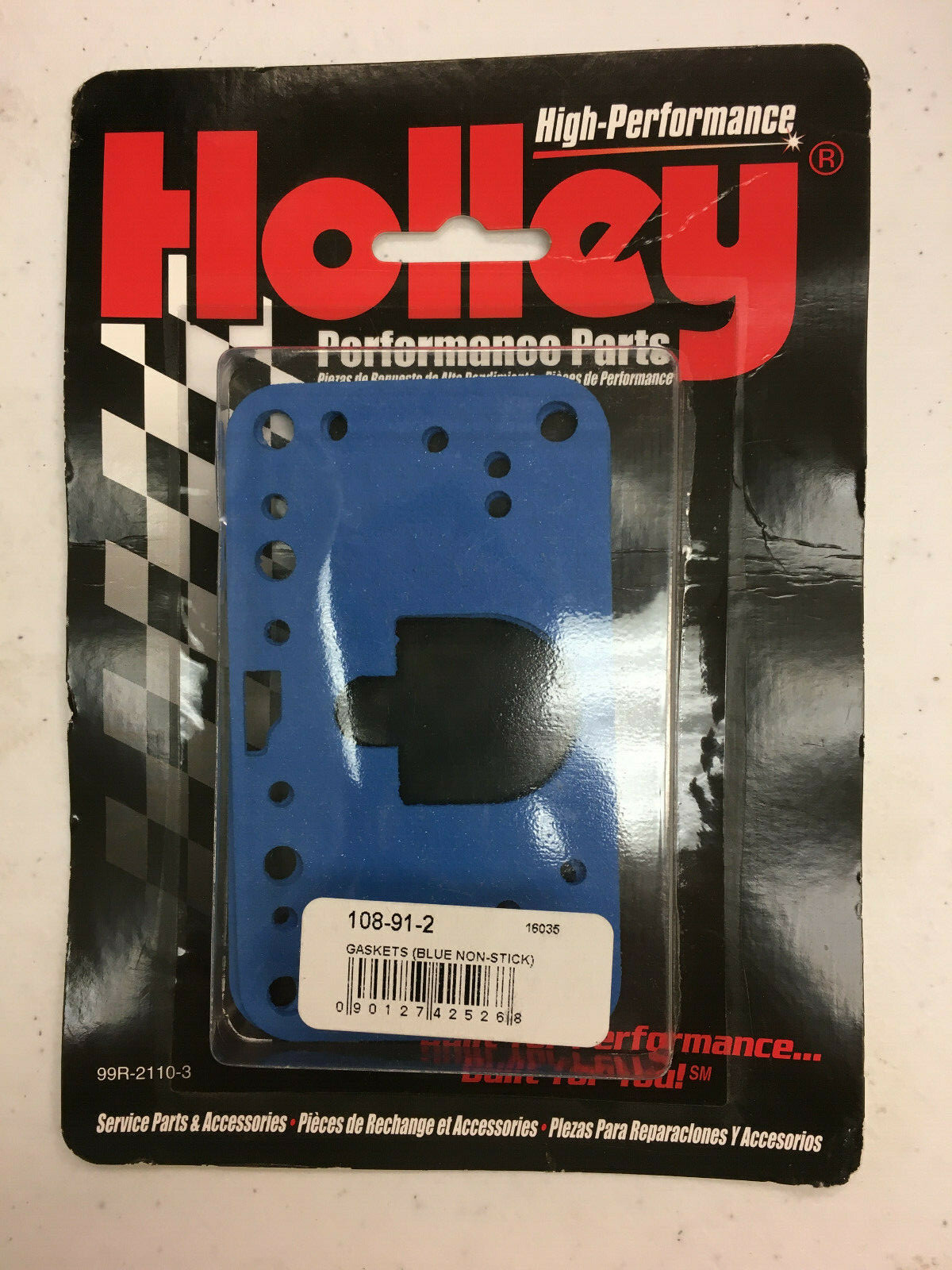 1 Pair Holley 108-91-2 Blue Non-Stick Metering Block Gasket | eBay
