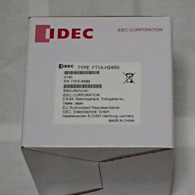 FT1A-H24RA IDEC DC Power 24 I/O CPU SmartAxis PLC Controller W/ LCD Display | eBay