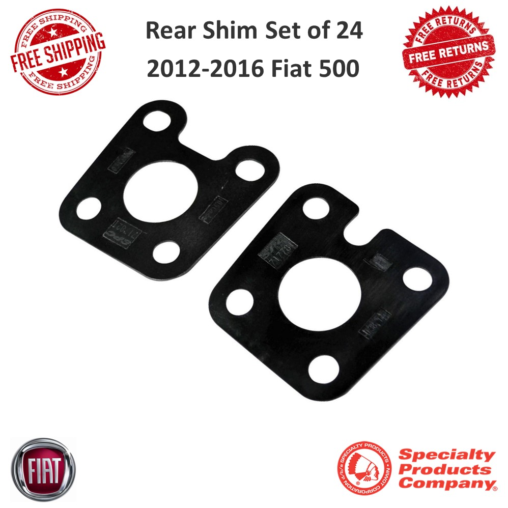 SPC Performance | Rear Toe & Camber Shim Set of 24 for 2012-2016 Fiat ...