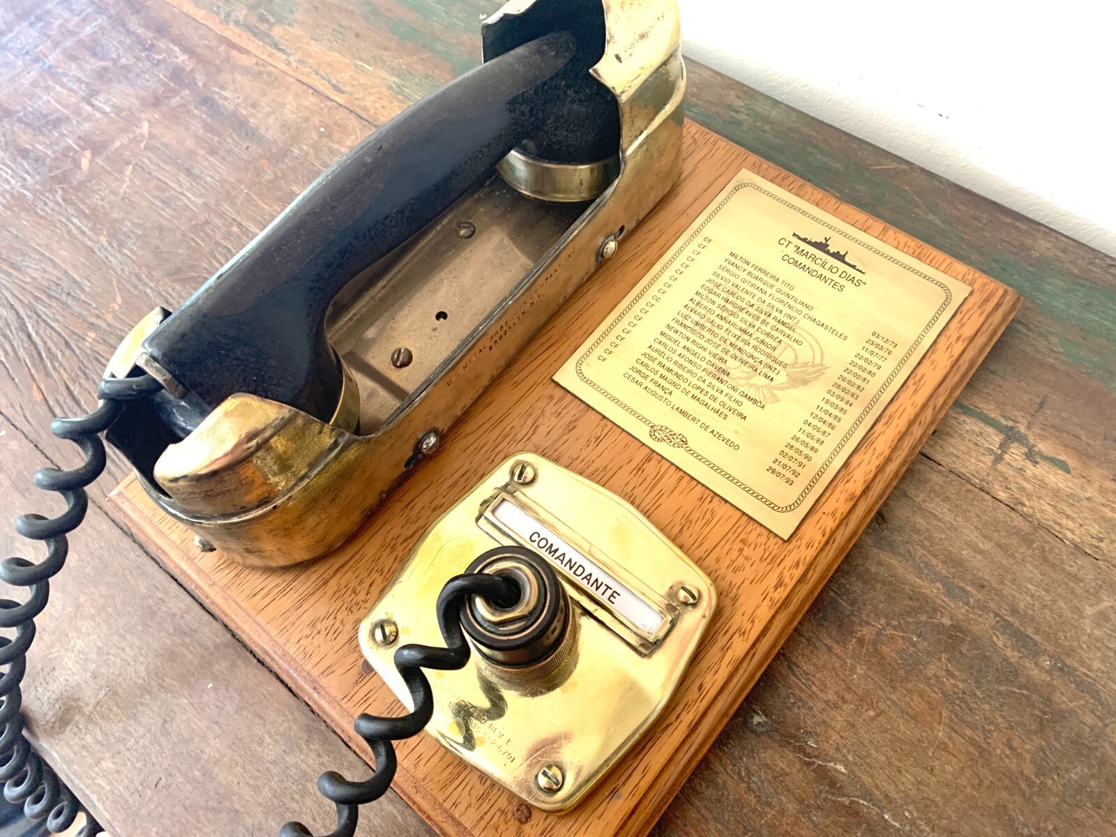 Telephone Commander of the destroyer Henry W. Tucker | eBay