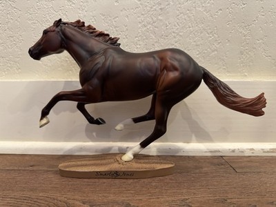 Breyer Traditional Smarty Jones Racehorse Racing Legends Series | eBay