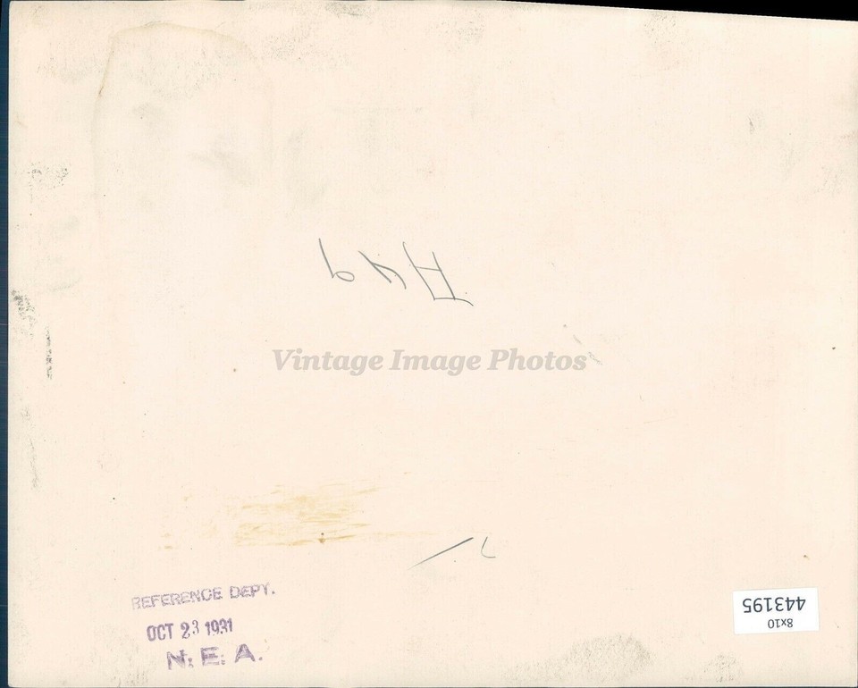 1931 People Cars Outside Trees Crowds 8X10 Historic Original Vintage ...