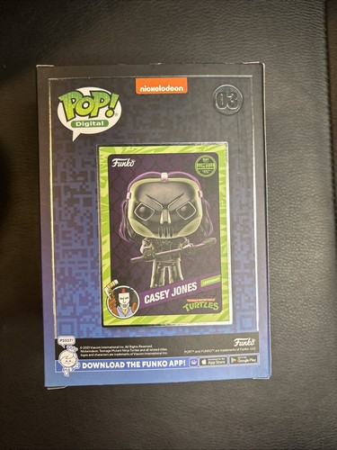 Funko NF T Pop! Digital: Teenage Mutant Ninja Turtles - Casey Jones ...