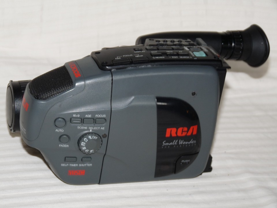 READ DESCRIPTION RCA CC178 Compact VHS VHSC VHS-C Camcorder VCR Player ...