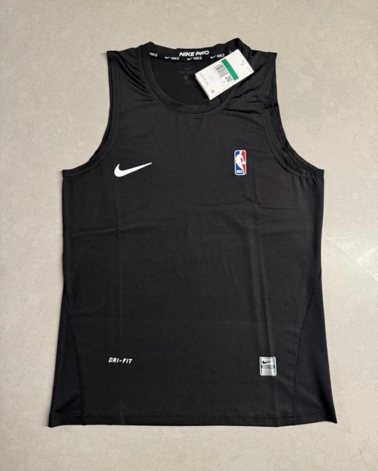Nike Pro Combat NBA Compression Tank | eBay