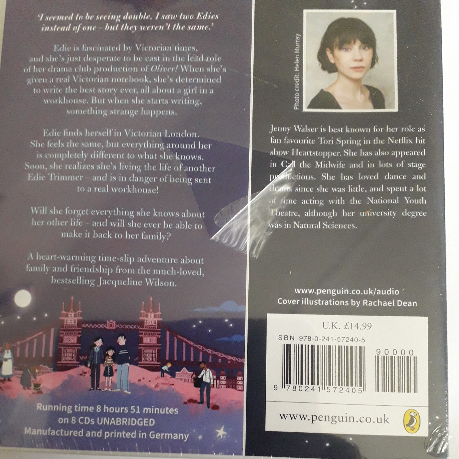 THE OTHER EDIE TRIMMER JACQUELINE WILSON CD AUDIO BOOK NEW SEALED FULL ...