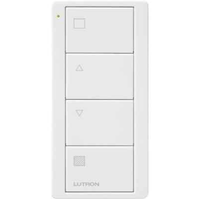 Lutron PJ2-4B-GWH-S01 PICO SHADES WIRELESS KEYPAD 4 BUTTON WHITE NEW ...