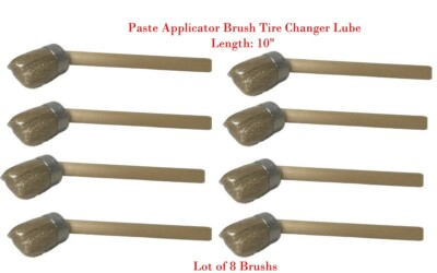 Lot 8 16" Paste Applicator Brush Truck Tire Changer Lube Lubrication ...