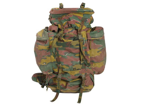 Belgian Military Backpack Tactical Large 110L Jigsaw Camo Army Rucksack ...
