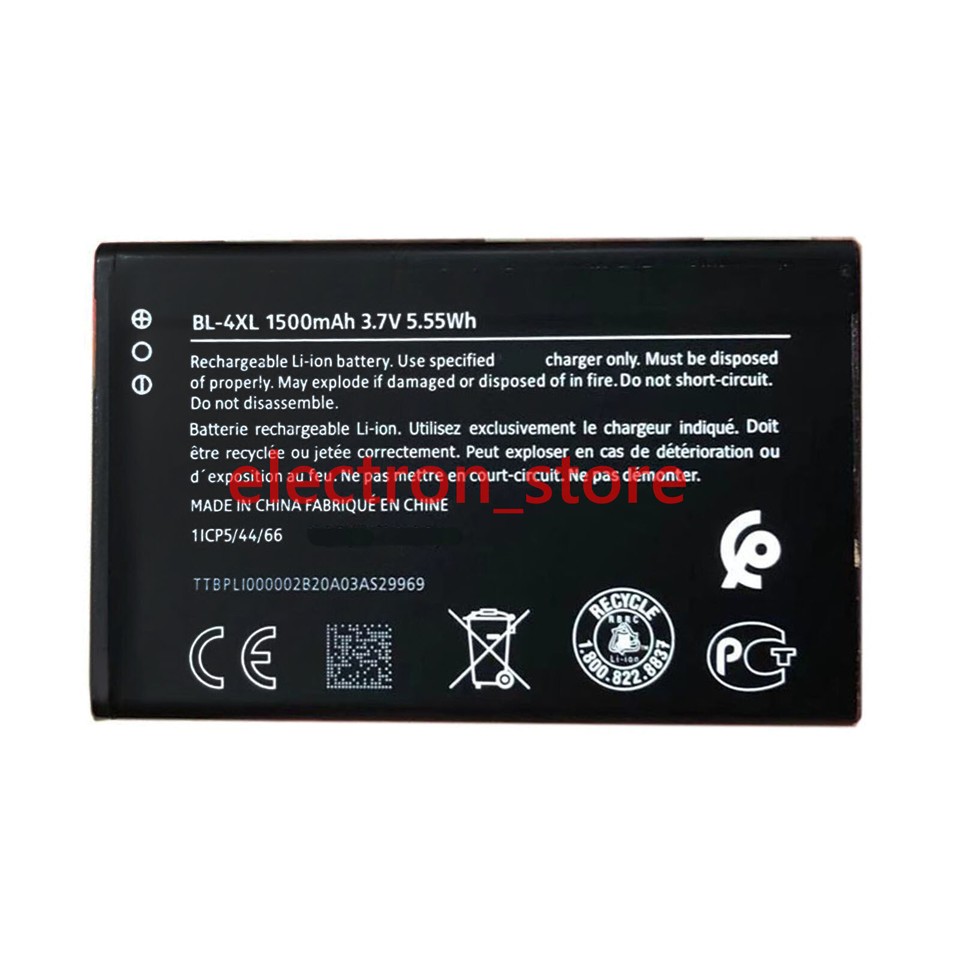 BL-4AX BL-4XL Battery For Nokia 6300 8000 4G TA-1286 TA-1291 TA-1287 TA ...