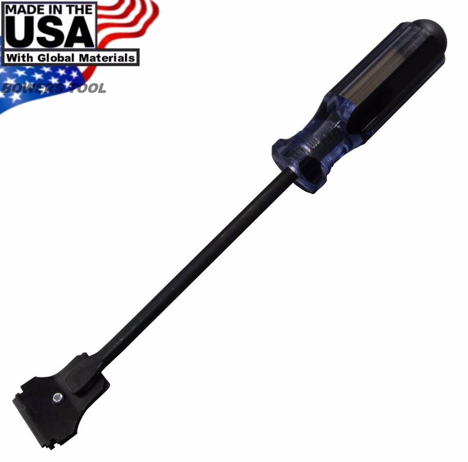 Cal Van 11in. Extended Razor Blade Glass Scraper with Blades Gasket ...