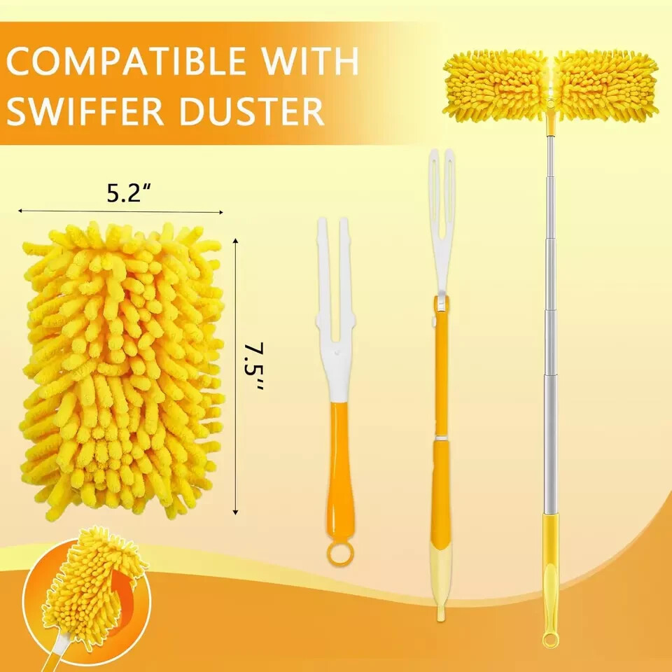 Reusable Duster Refill Compatible with Swiffer Hand - 360 Heavy Duty ...