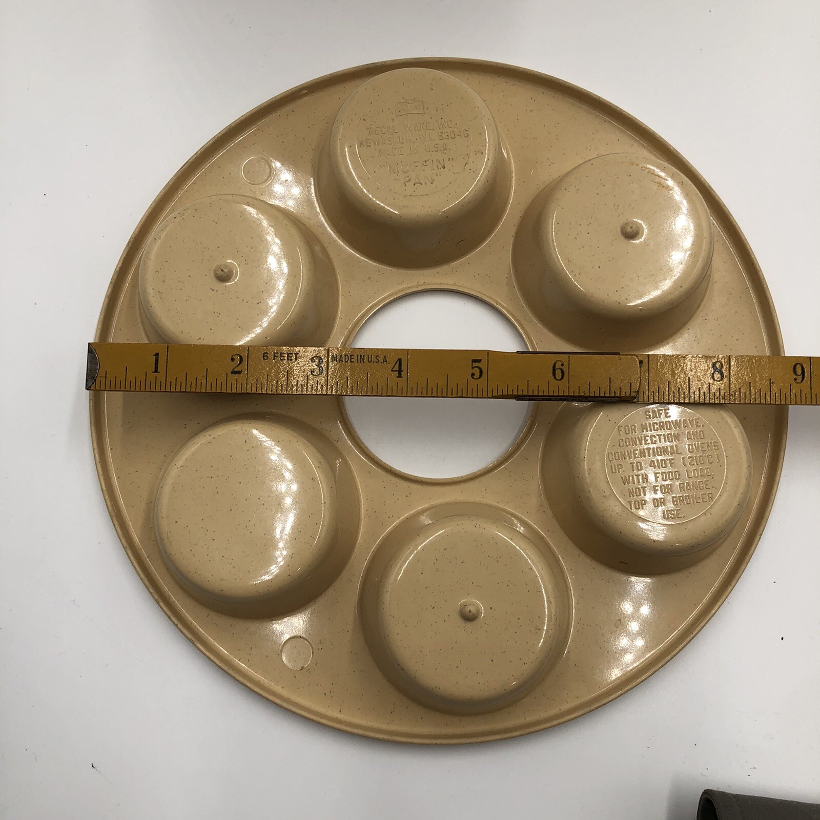 Vintage Regal Ware Oven Microwave Convection Stacking Muffin & Bundt ...