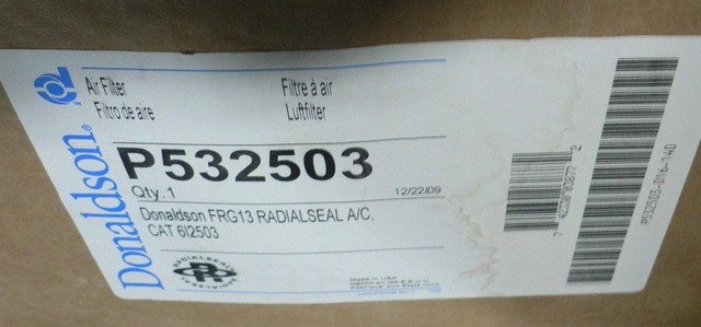Donaldson P532503 Air Filter Primary RADIALSEAL for sale online | eBay