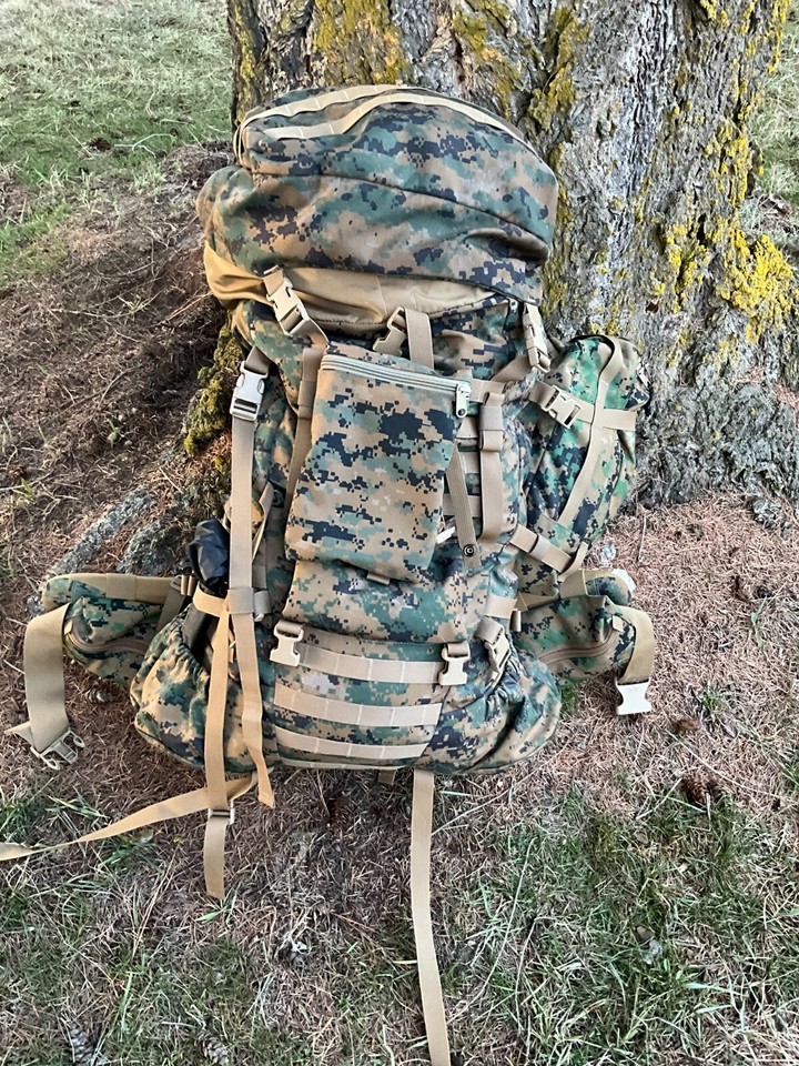 Custom USMC Accessory Pouch - ILBE Digital Marpat Cordura Molle ...