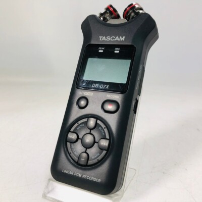Tascam DR-07X Stereo Handheld Digital Audio Recorder | eBay