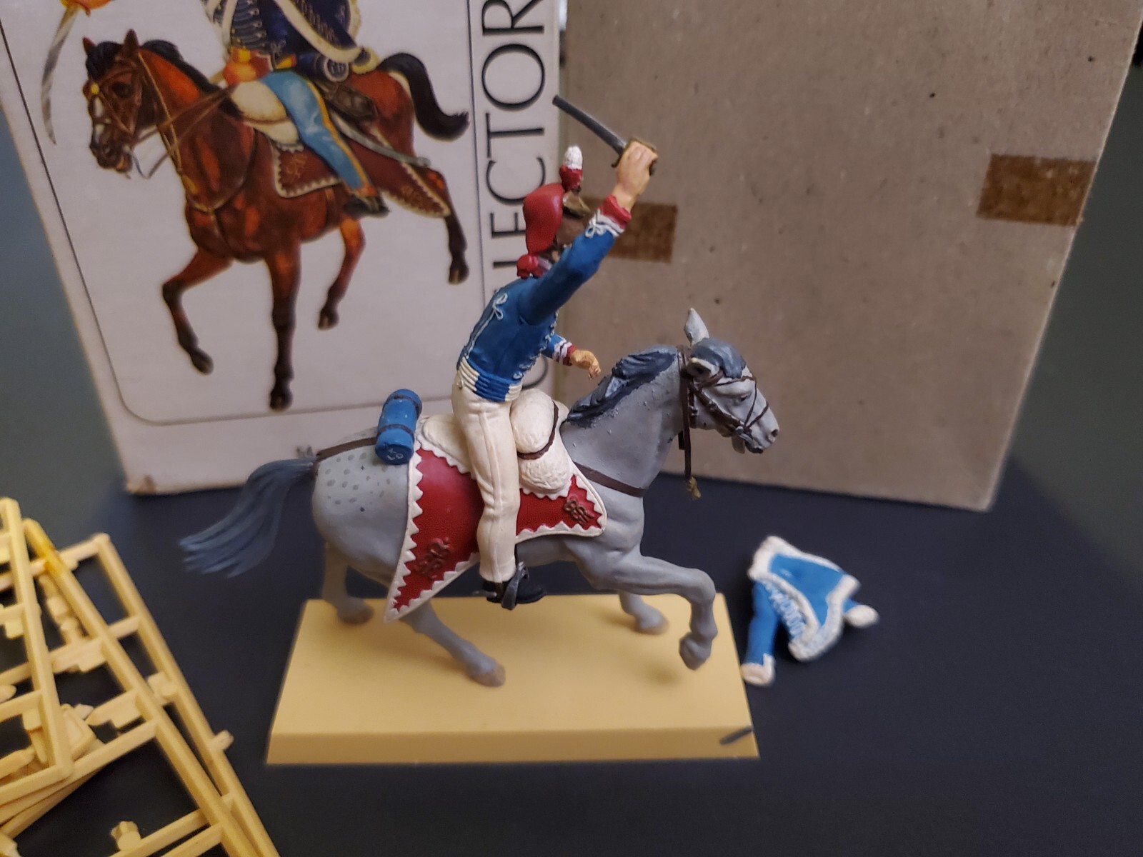 Airfix British 10th Hussar Calvary Napoleonic War 1815 Model Kit 54mm ...