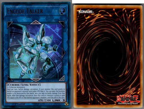 SDCL-EN041 Yugioh, Encode Talker, Holo Ultra Rare | eBay