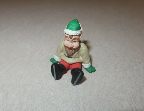 Holiday Express Tanker Car SITTING SPINNING ELF ONLY Ice Skating Pond ...