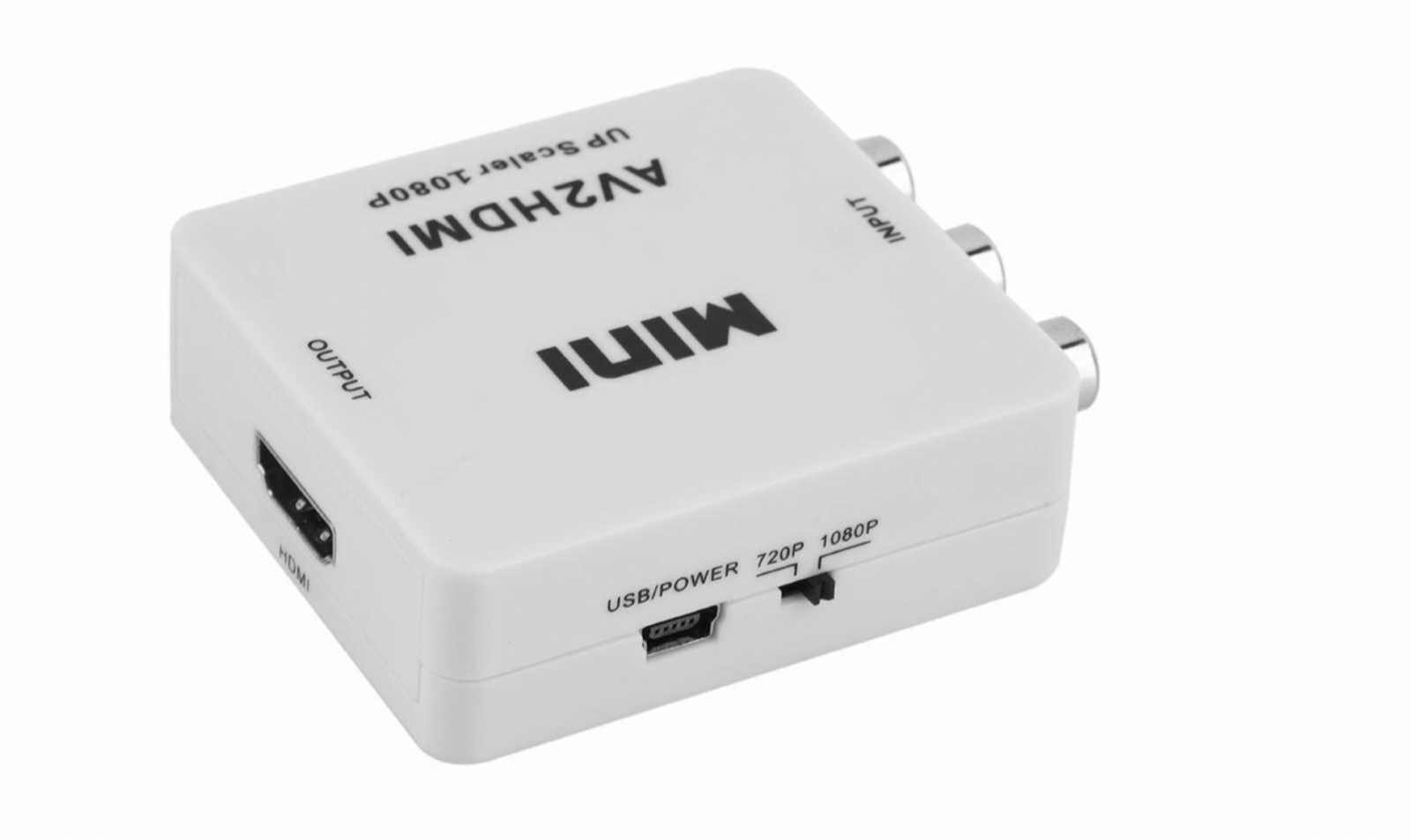 AV2HDMI Composite AV CVBS 3RCA to HDMI 1080p Converter Adapter Video ...