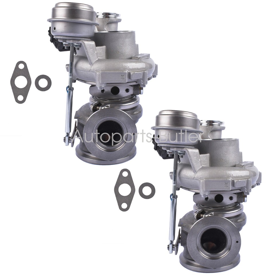 2X Turbocharger for BMW N63 4.4L V8 Turbo X6 x Drive 50i (E71), N63 ...