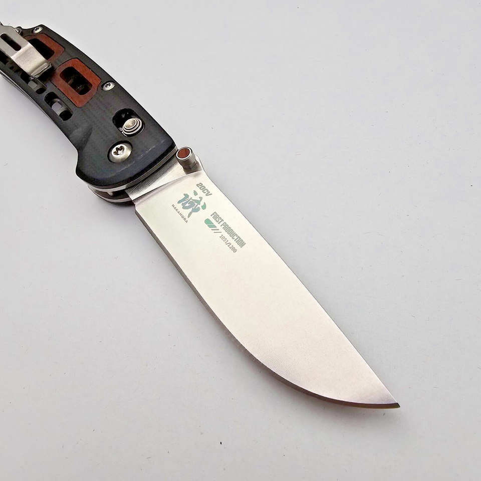 Benchmade 486 Saibu Nakamura * First Production * 20CV Cocobolo G10 New ...