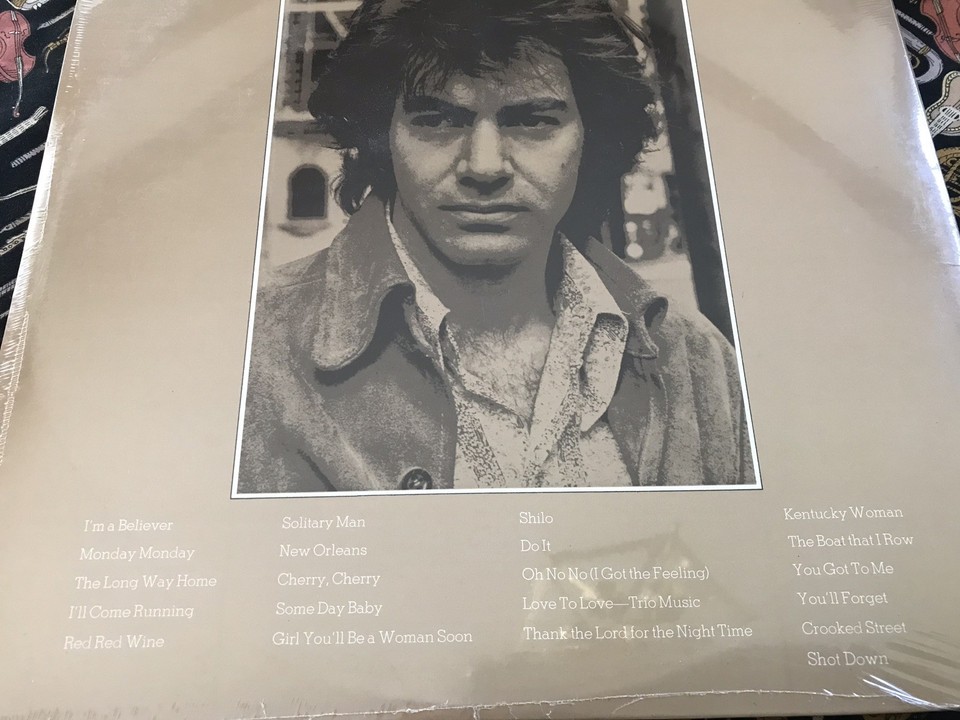 NEIL DIAMOND - DOUBLE GOLD LP - SEALED 1973 STEREO BANG BDS2-227 - F/S ...