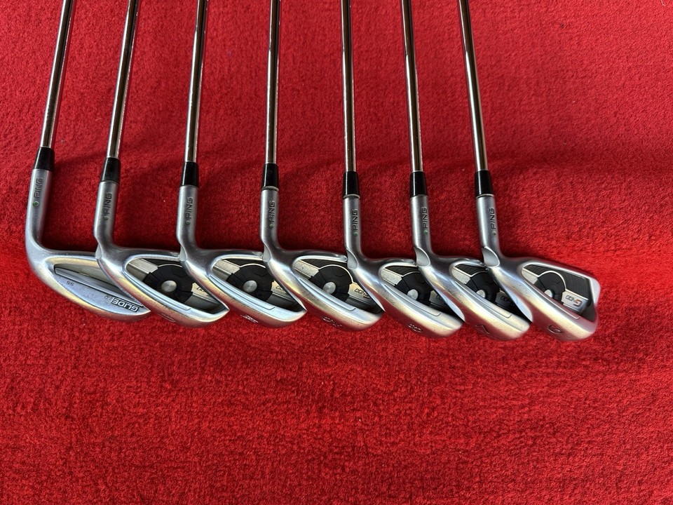 PING G400 Iron Set 6-PW-UW & Lob 58° Green Dot Nippon N.S Pro Modus3 ...