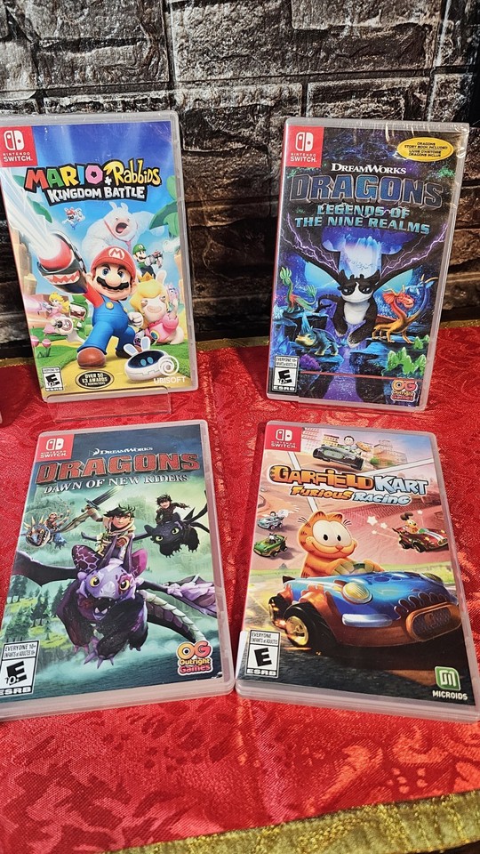 Lot Of Nintendo Switch Kids Games 3 Sealed 3 Opened | eBay