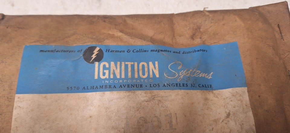HARMON COLLINS Ford Flathead Igintion Distributor Adapter V8 HOTROD ...