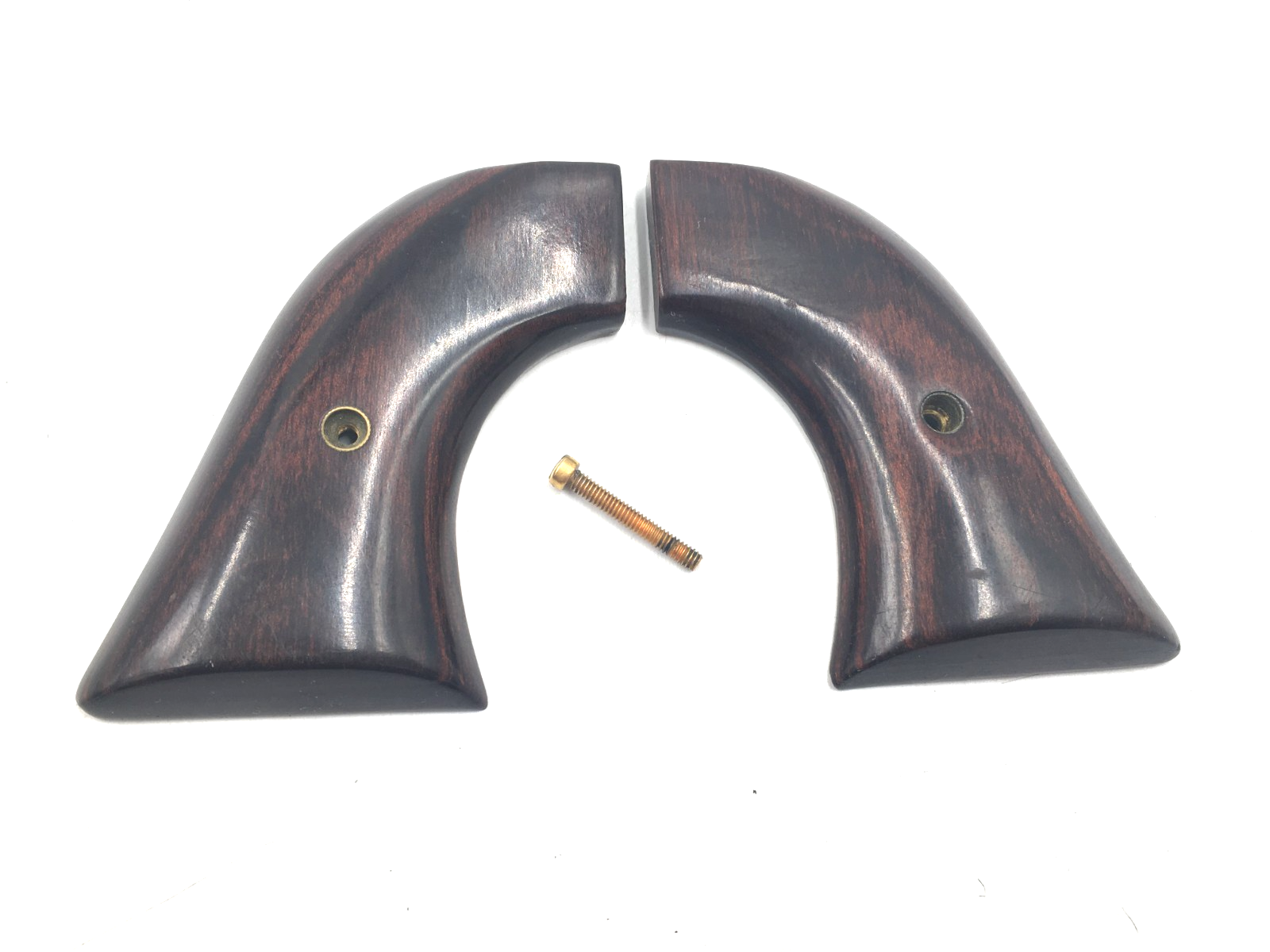 Hawes Western Marshal, 357 Magnum Revolver Parts: Wooden Grips & Screw ...