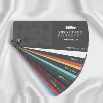 BEHR 2026 Color Forecast Commercial Paint Color Swatch Book Fan Deck ...