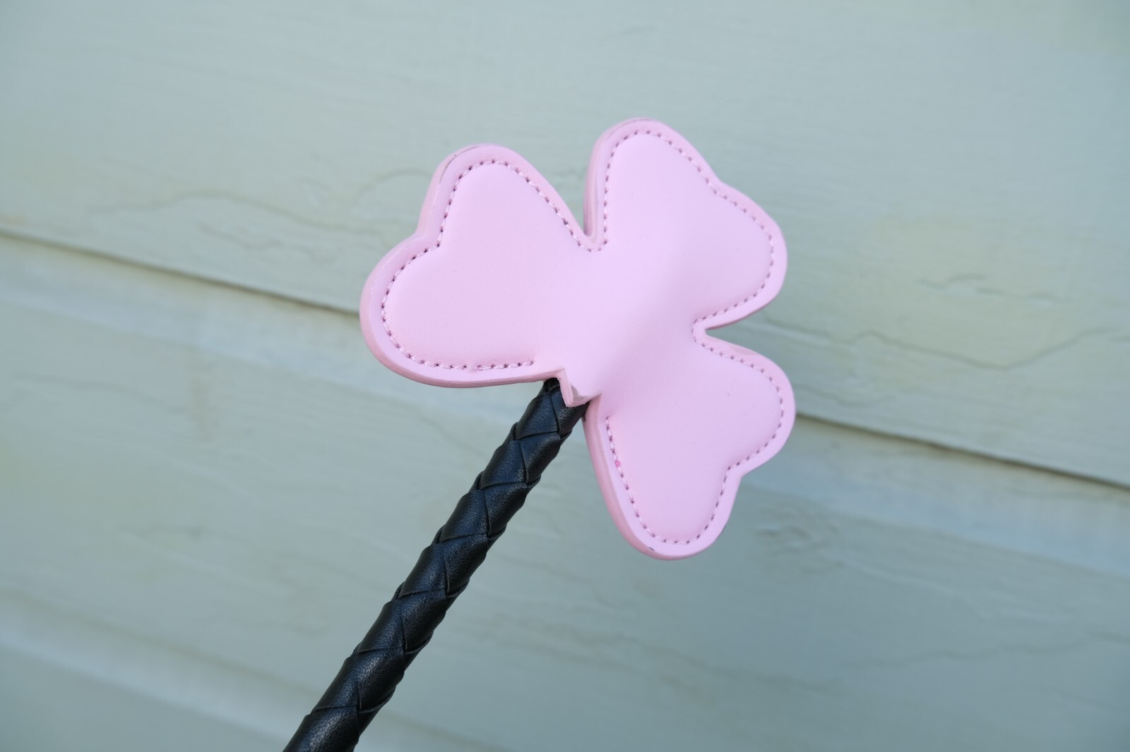 Clover Long Riding Crop Horse Leather Whip Spanking Paddle Flogger USA ...